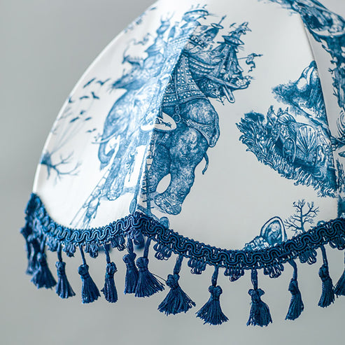 ランプシェード BABEL BLUE – ボリス雑貨店