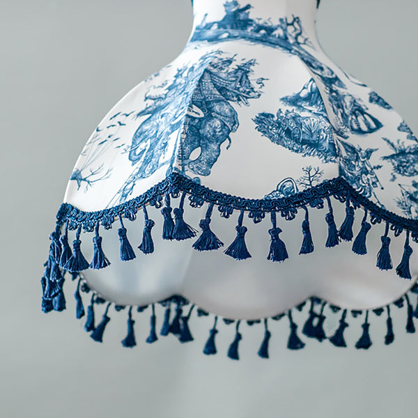 ランプシェード BABEL BLUE – ボリス雑貨店